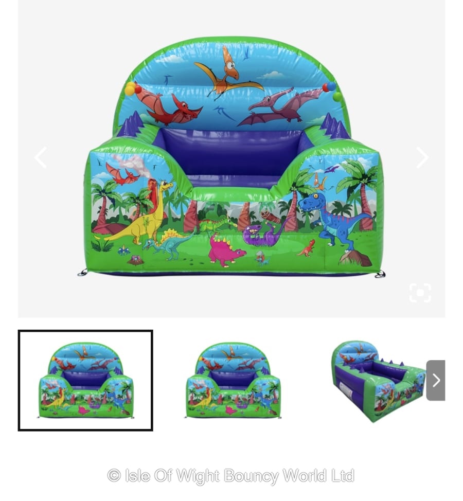 Dinosaur inflatable Ball Pool - Hire in Isle Of Wight | Isle Of Wight ...